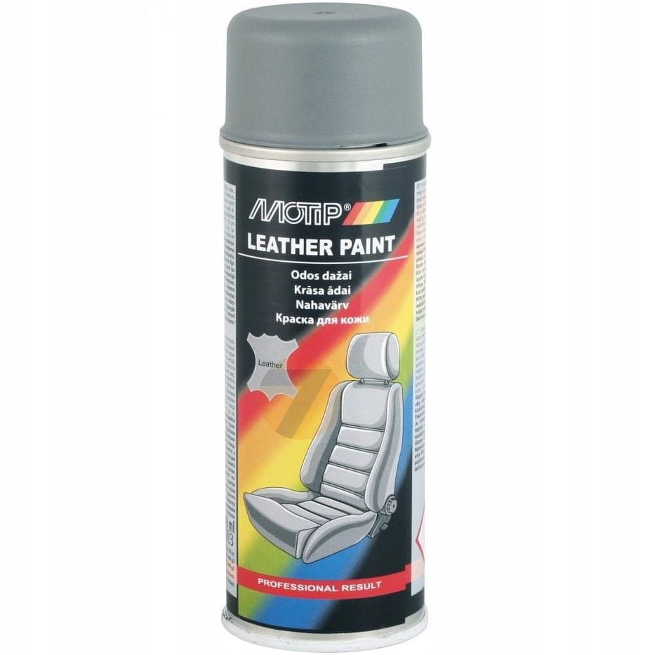 MOTIP FARBA LAKIER DO SKÓRY FOTELI SPRAY SZARY za 31,90 zł z Bieruń ... MOTIP FARBA LAKIER DO SKÓRY FOTELI SPRAY SZARY za 31,90 zł z Bieruń ...