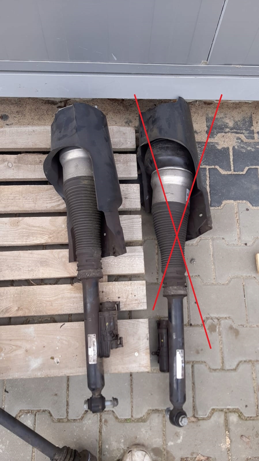 MERCEDES S W222 AMORTYZATOR LEWY TYŁ A2223200313 • Cena, Opinie - Allegro