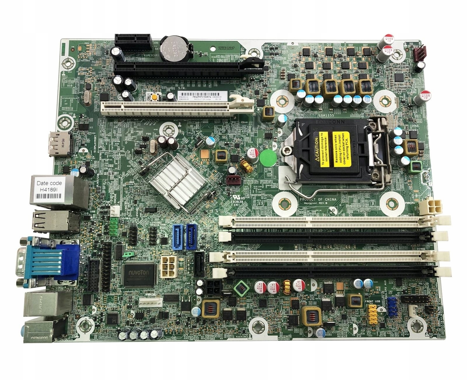 PŁYTA GŁÓWNA HP RP5800 POS SFF 628930-001 SOCKET 1155 w Szczecin ...