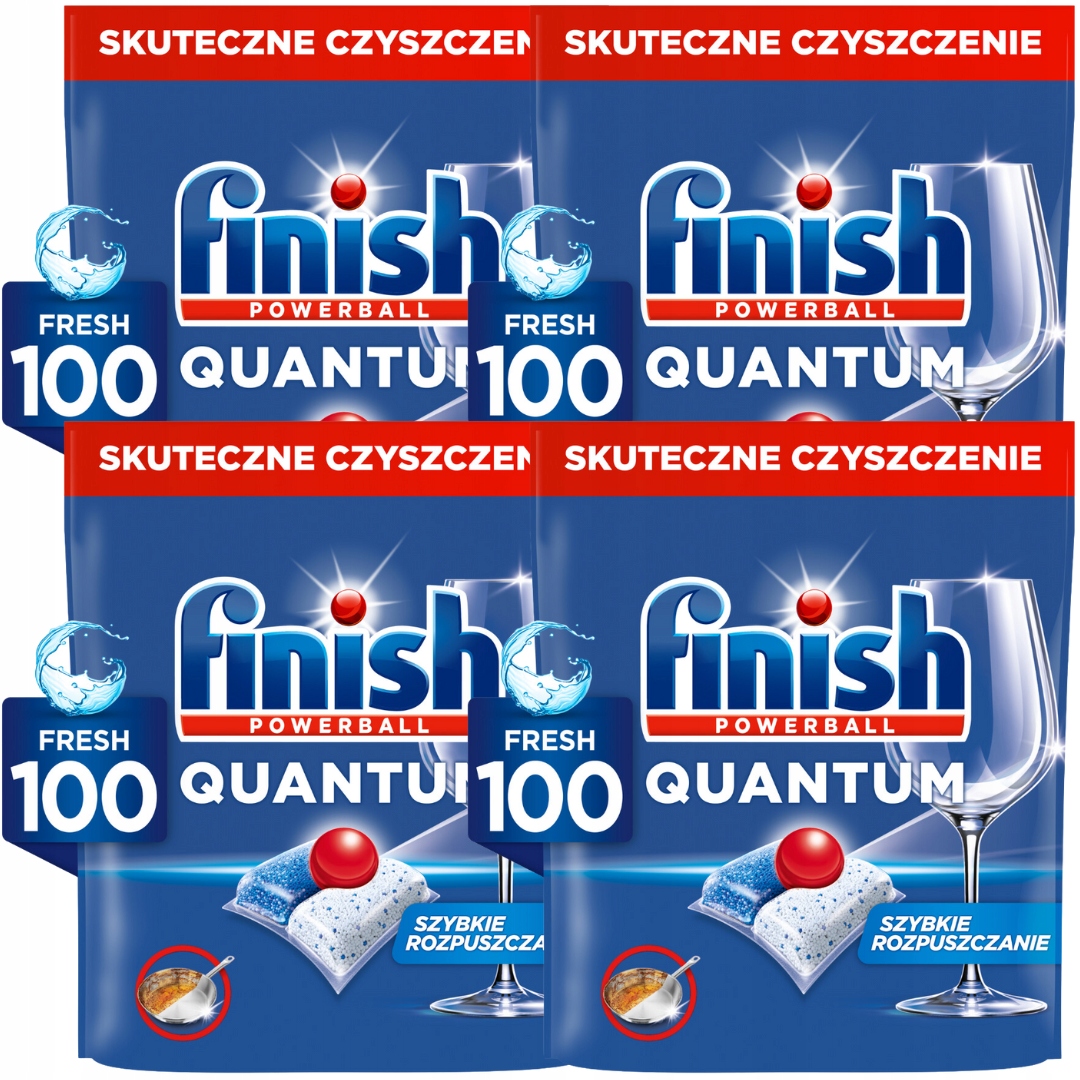 Finish Quantum Kapsułki do Zmywarki Regular 100 szt (5908252012107 ...
