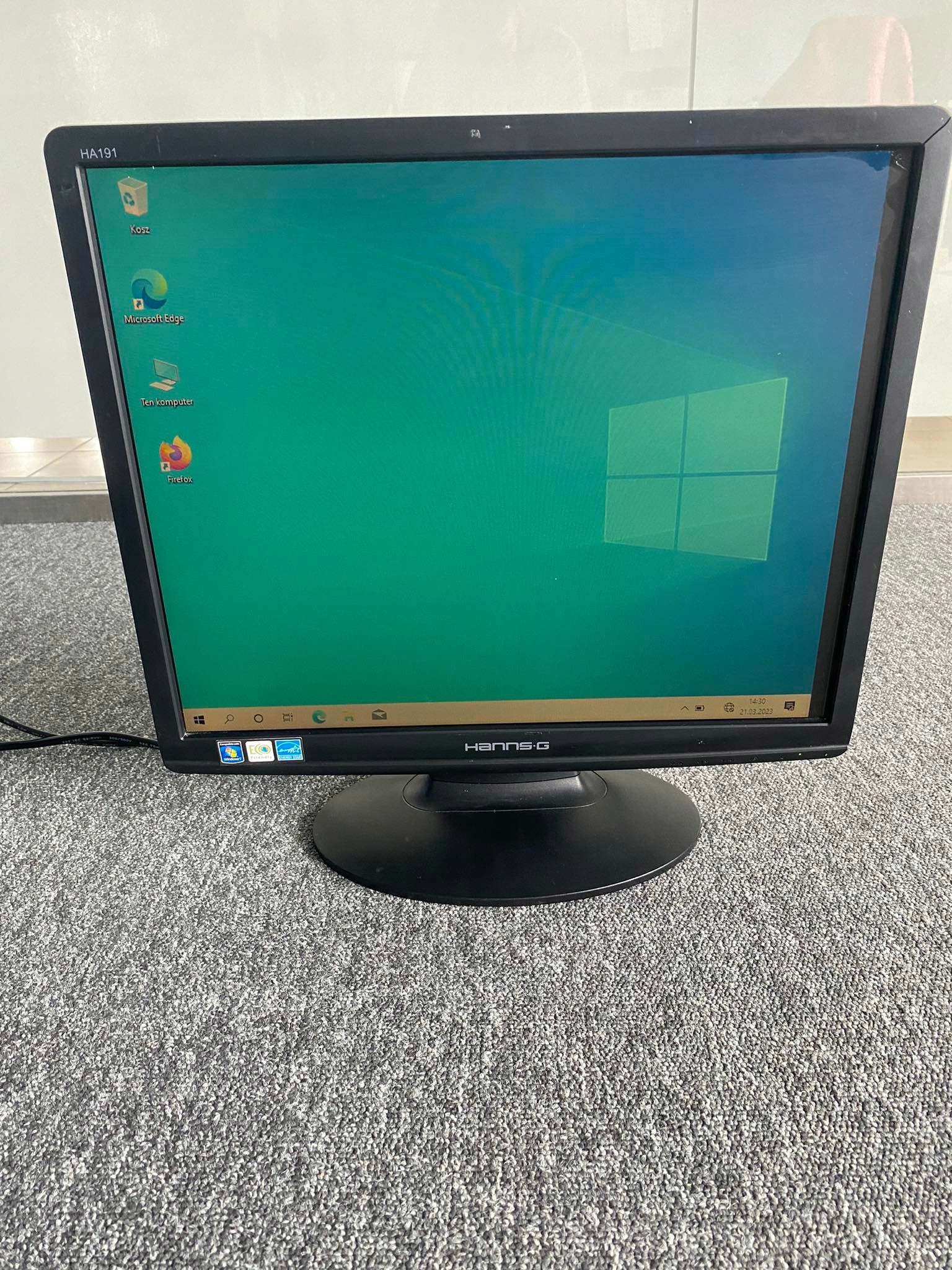 Monitor LCD Hanns G hsg1097 19 " 1280 x 1024 px TN • Opinie - Allegro
