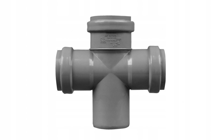 CZWÓRNIK KANALIZACYJNY PP 50/50/50/90 Rury PCV • Cena, Opinie • Rury i ...