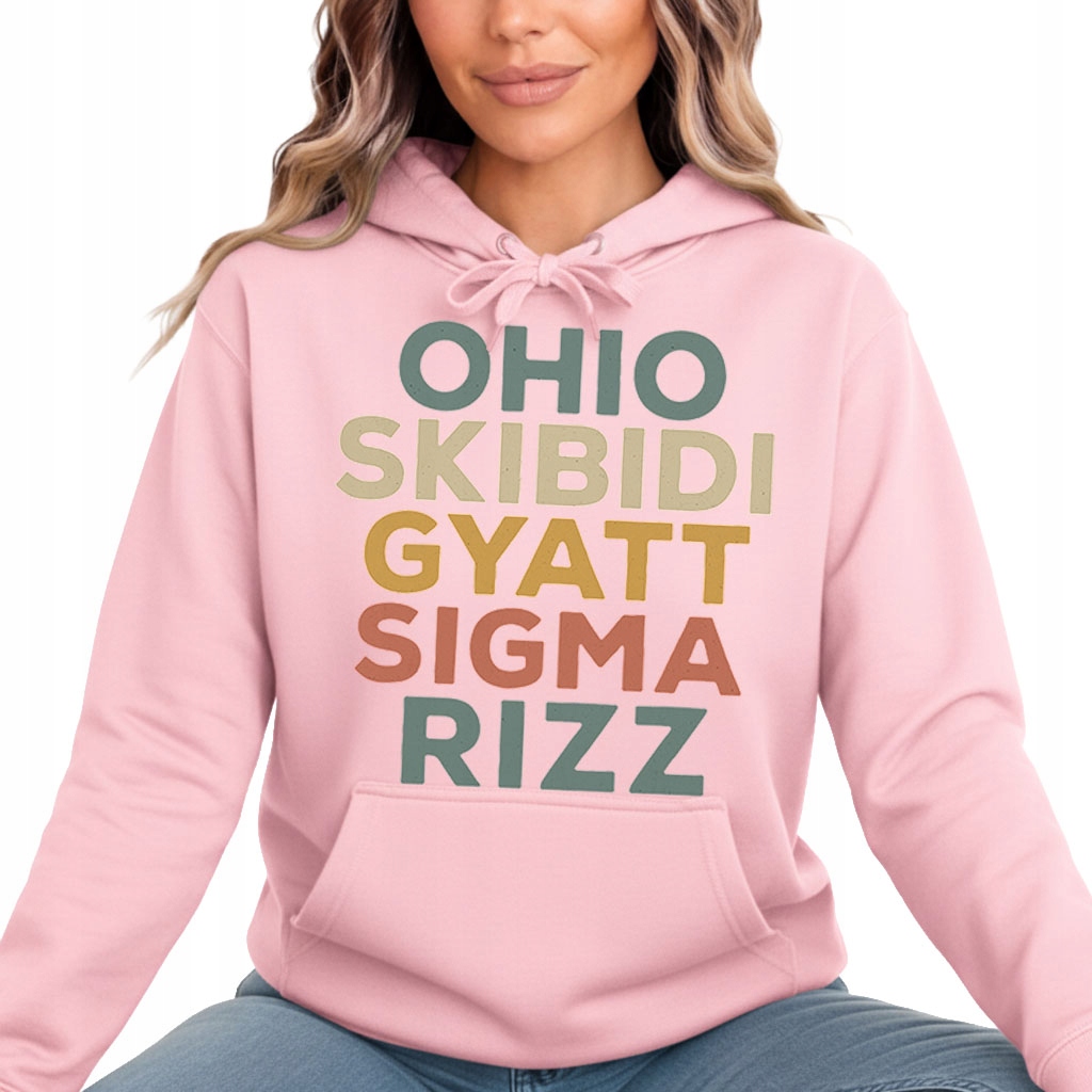 MIKINA OHIO SKIBIDI GYATT SIGMA RIZZ RIZZLER MEMY MEME DÁMSKÁ M za 570 ...