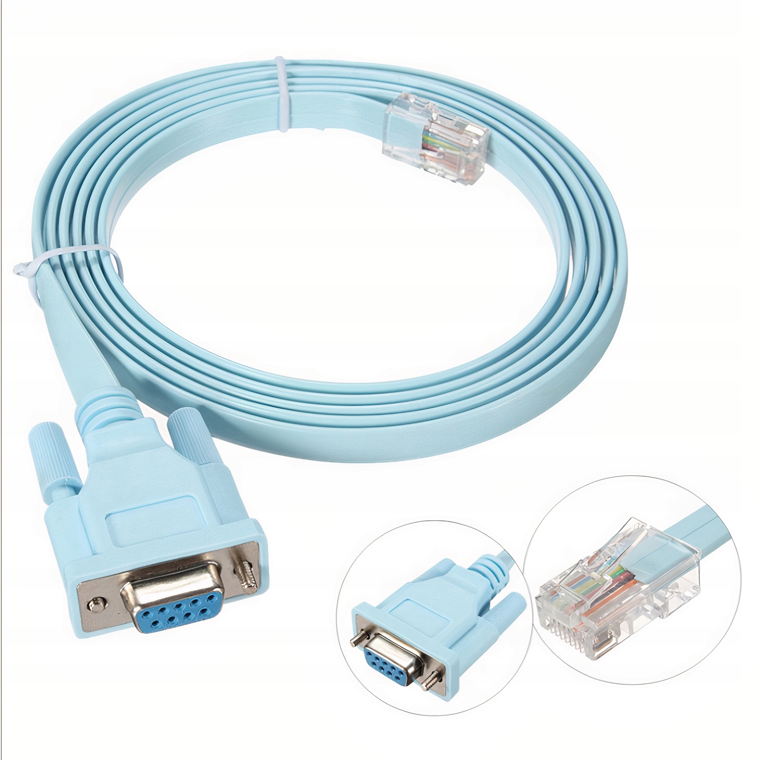 KONZOLOVÝ KABEL CISCO RS-232 (DB9) na RJ-45 FTDI za 129 Kč - Allegro