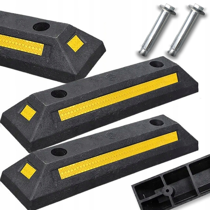 SEPARÁTOR PARKOVACÍ ZARÁŽKA DORAZ ZARÁŽKA NÁJEZD DO AUTA+ŠROUBY za 256 Kč - Allegro