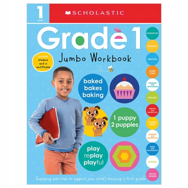 First Grade Jumbo Workbook: Scholastic Early Learners (Jumbo Workbook ...
