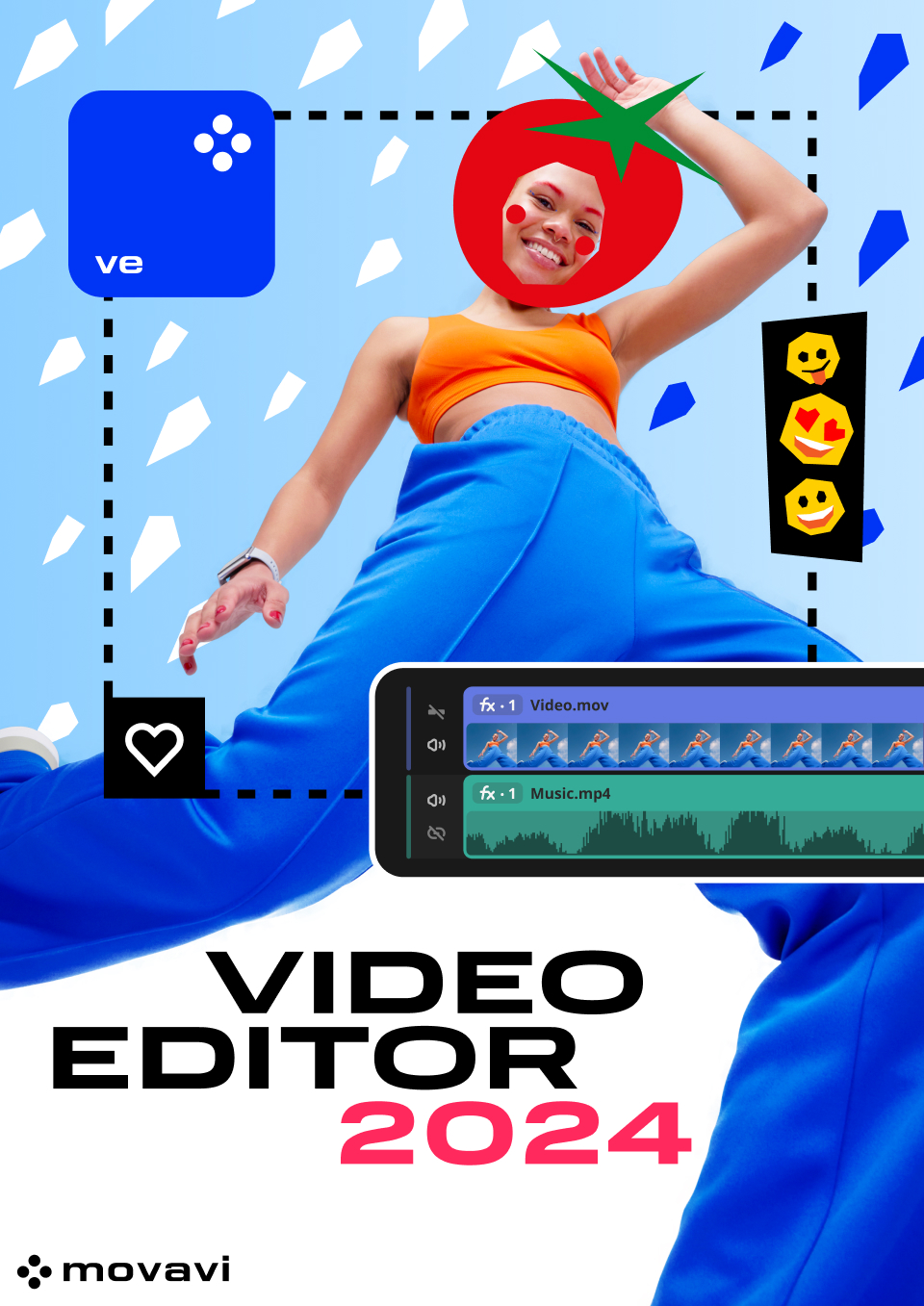 MOVAVI VIDEO EDITOR 2024 1PC Niekomercyjna Personal wieczysta montaż ... MOVAVI VIDEO EDITOR 2024 1PC Niekomercyjna Personal wieczysta montaż ...