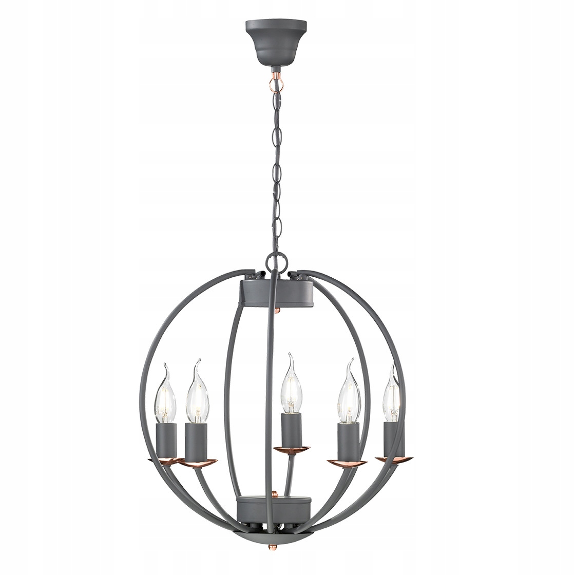 Lampa wisząca Wofi Valetta 440 5 -punkty światła E14 • Cena, Opinie ...