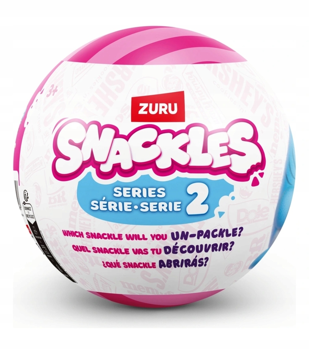 ZURU SNACKLES MINI BRANDS MINI PRZYTULANKA SERIA 2 77572 (4894680033696 ...
