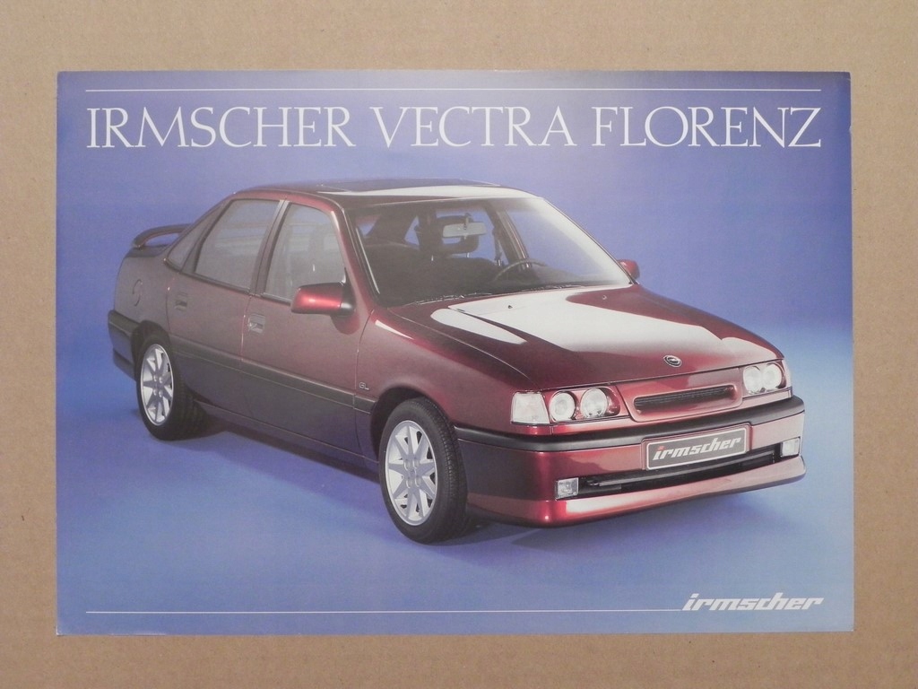 Prospekt Opel Irmscher Vectra - Niska cena na Allegro