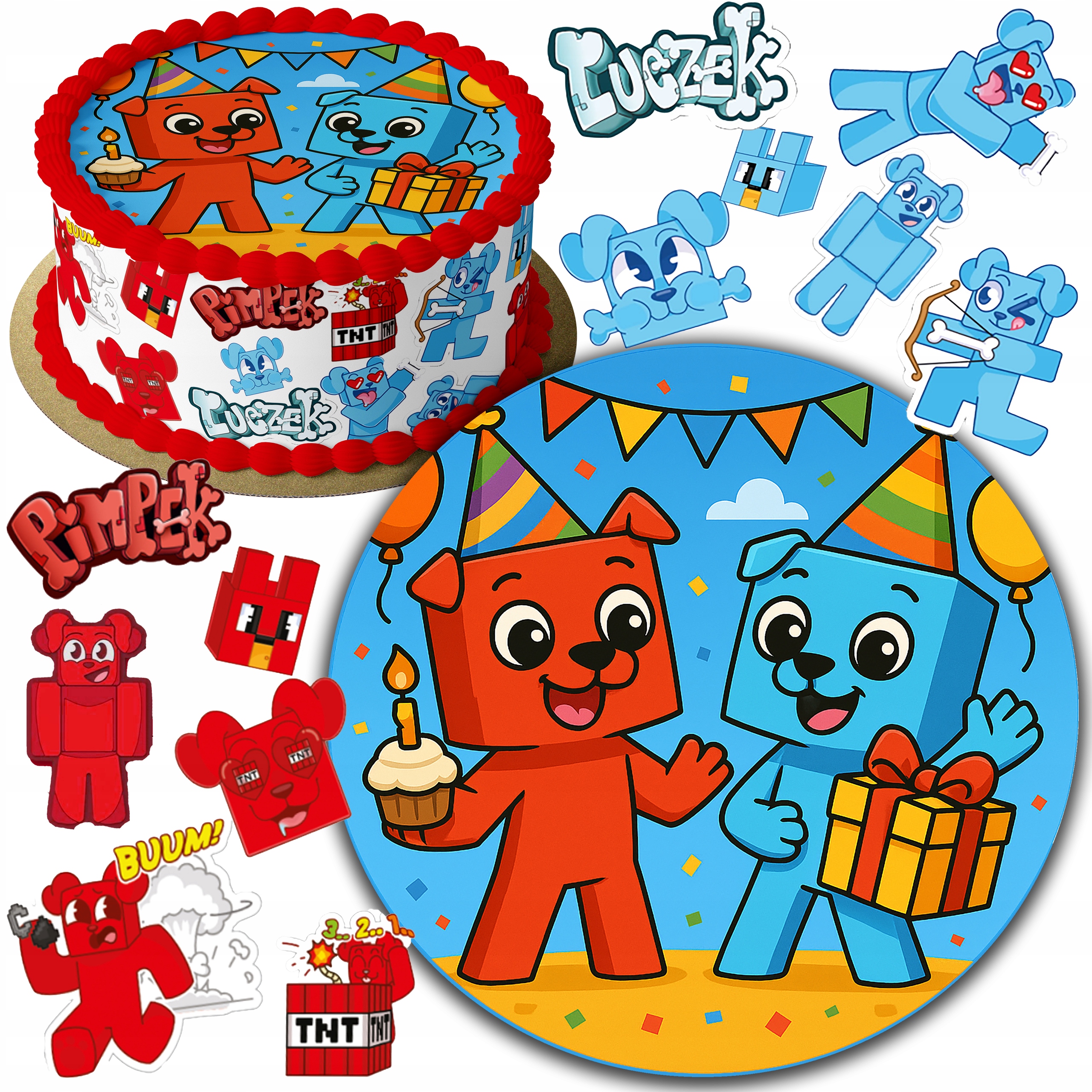 Pimpek - Dekoracje tortów i ciast - Allegro