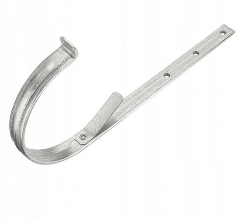 Rynajza ocynkowana rynhak do rynny dokrokwiowy z noskiem 125 mm hak KJG ...