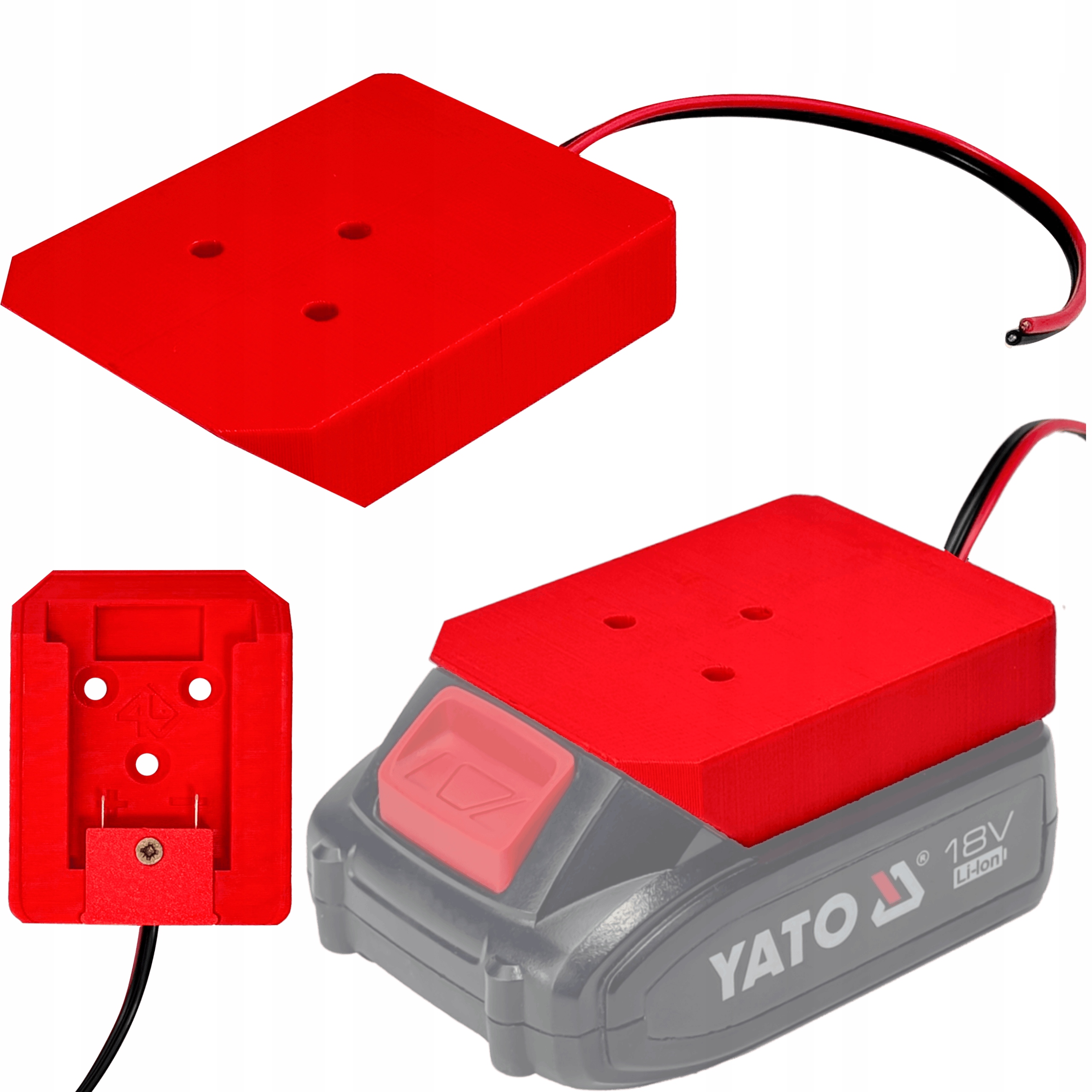 ADAPTER DO BATERII AKUMULATORA YATO 18V (5904978315584) • Cena, Opinie 14249236339 • Allegro