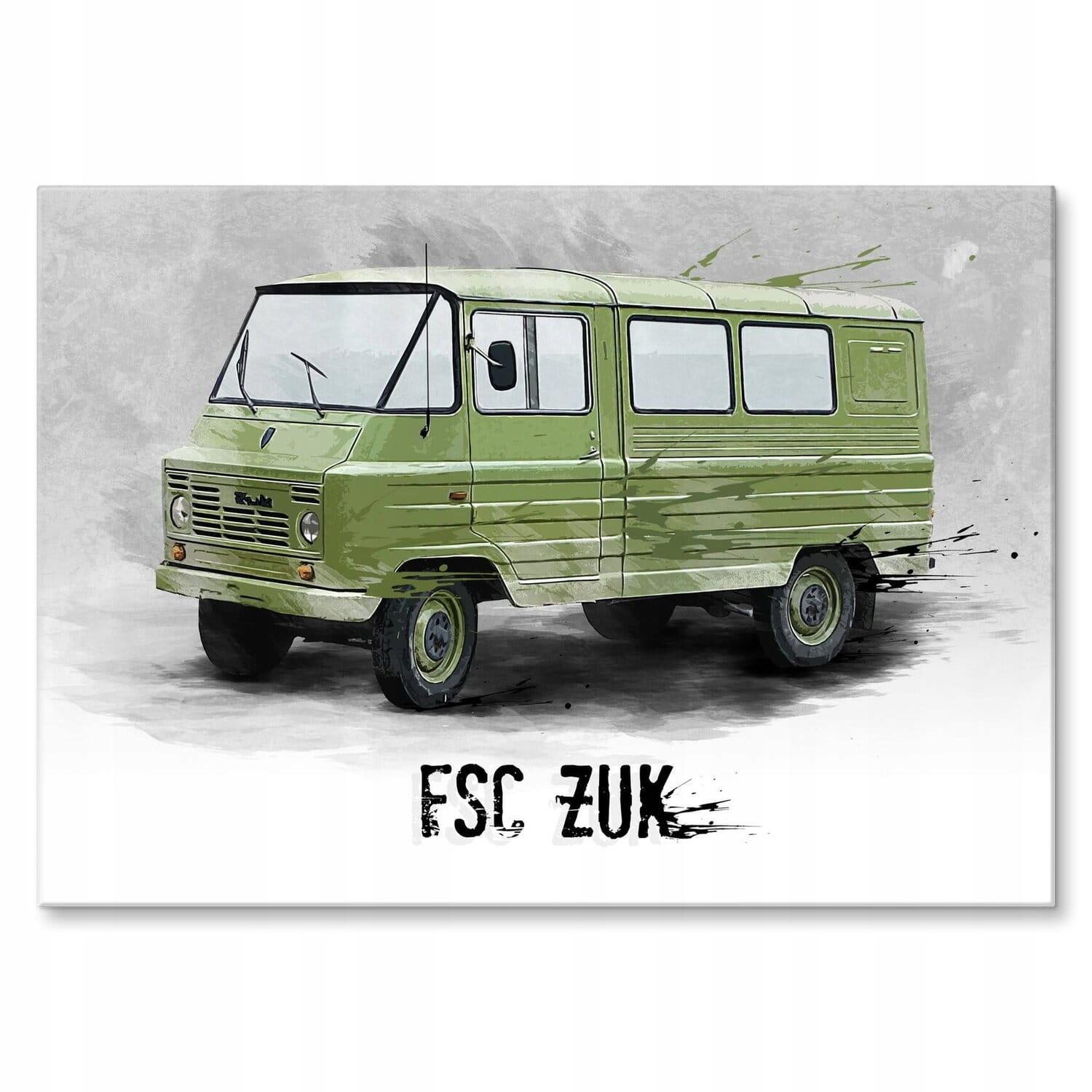 Plakat FSC Żuk Polskie Auto PRL metalowy 59,4 x 42 cm • Cena, Opinie ...