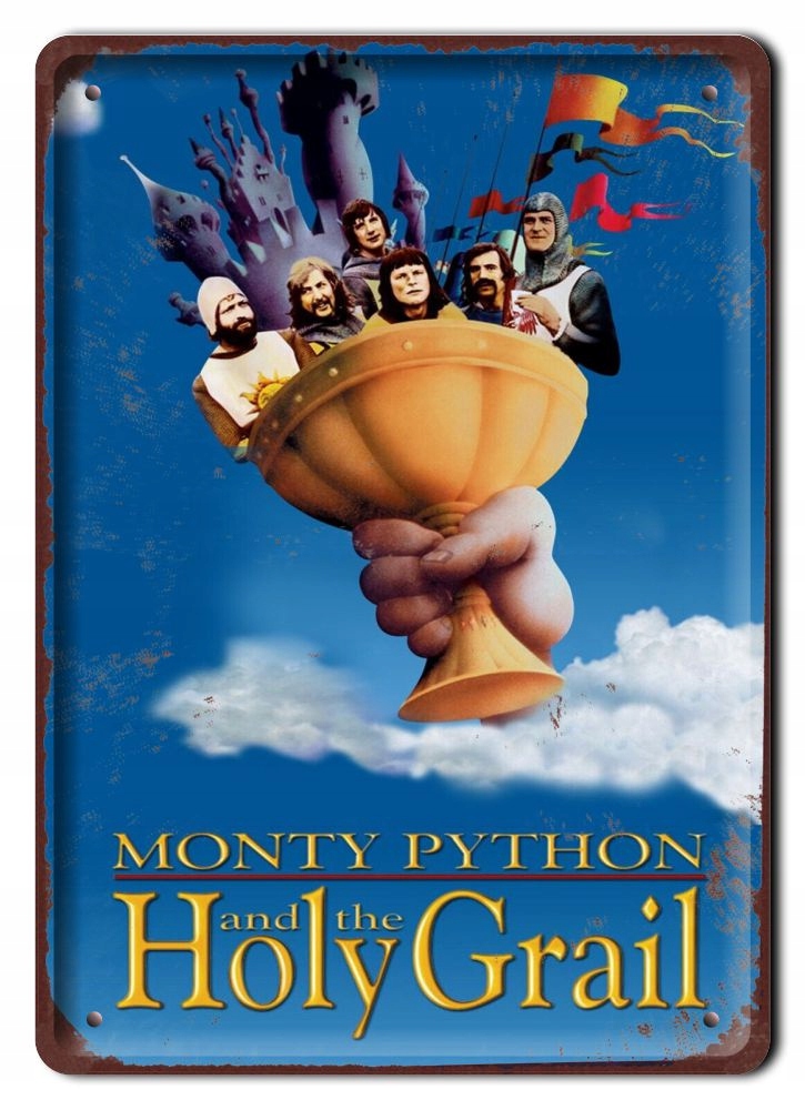 MONTY PYTHON Plakat filmowy-metalowy #15478 • Opinie - Allegro
