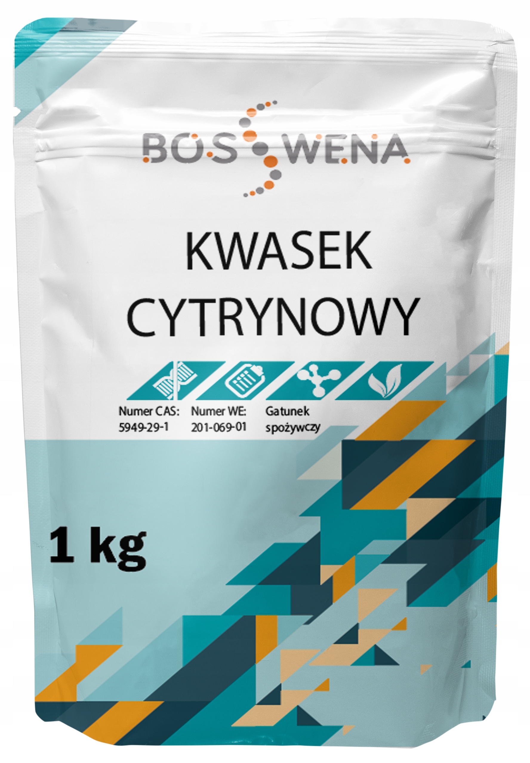 Kwasek cytrynowy jednowodny 1kg kwas / BIOSWENA (5907694835091) • Cena ...