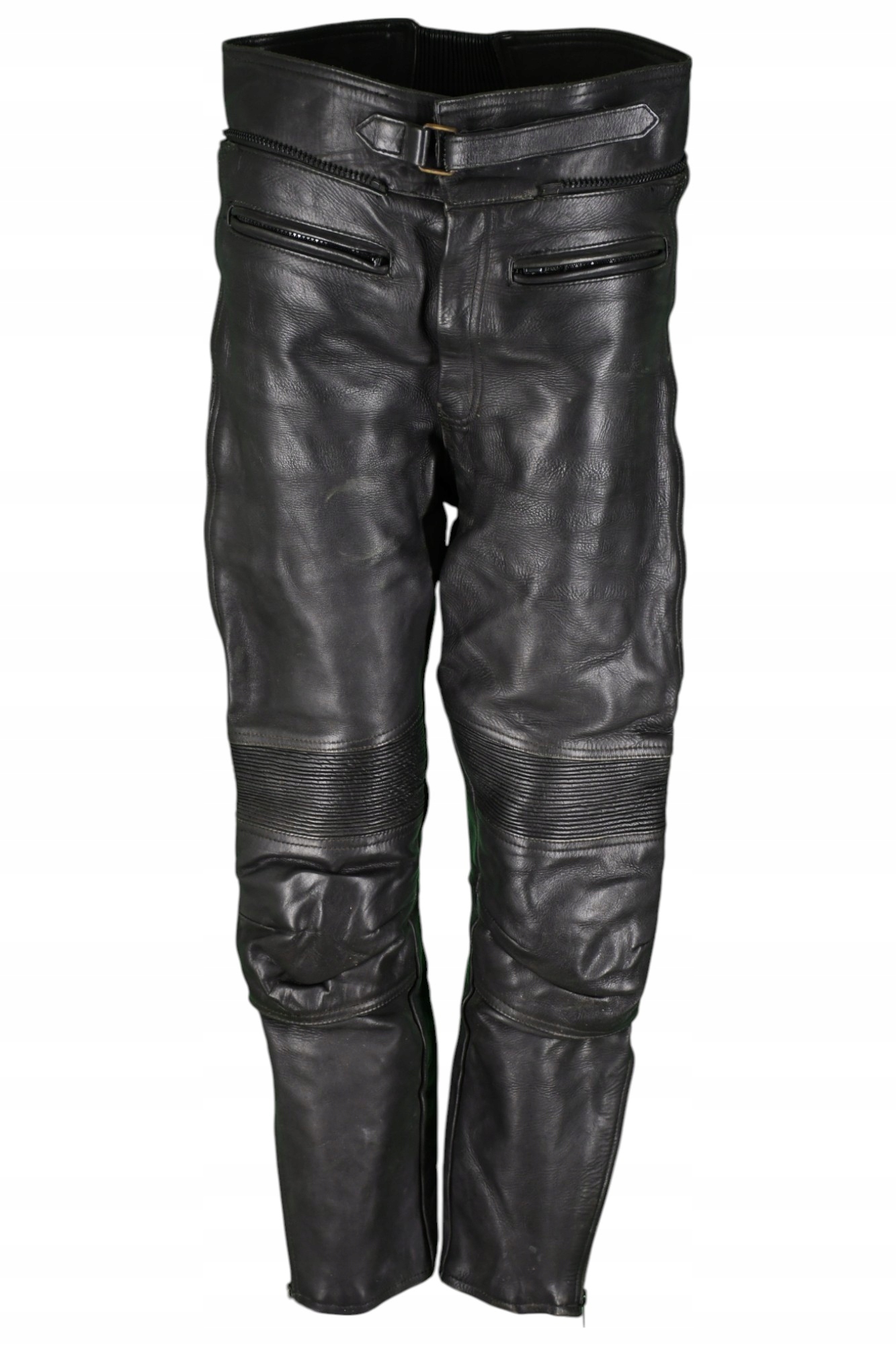 MĘSKIE SPODNIE MOTOCYKLOWE SKÓRZANE SKÓRA CHOPPER 50 S za 150.00PLN z ...