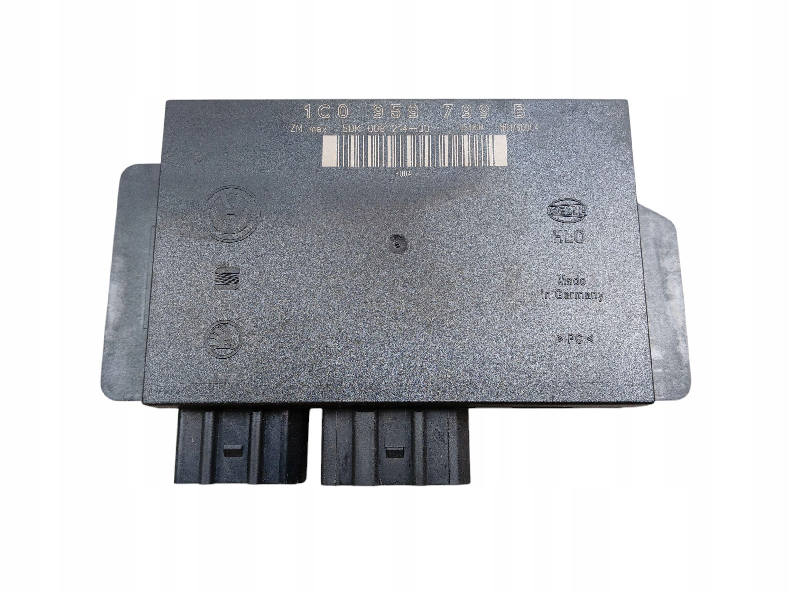 MODUŁ KOMFORTU SKODA SUPERB I GOLF IV PASSAT B5 LIFT 1C0959799B ...