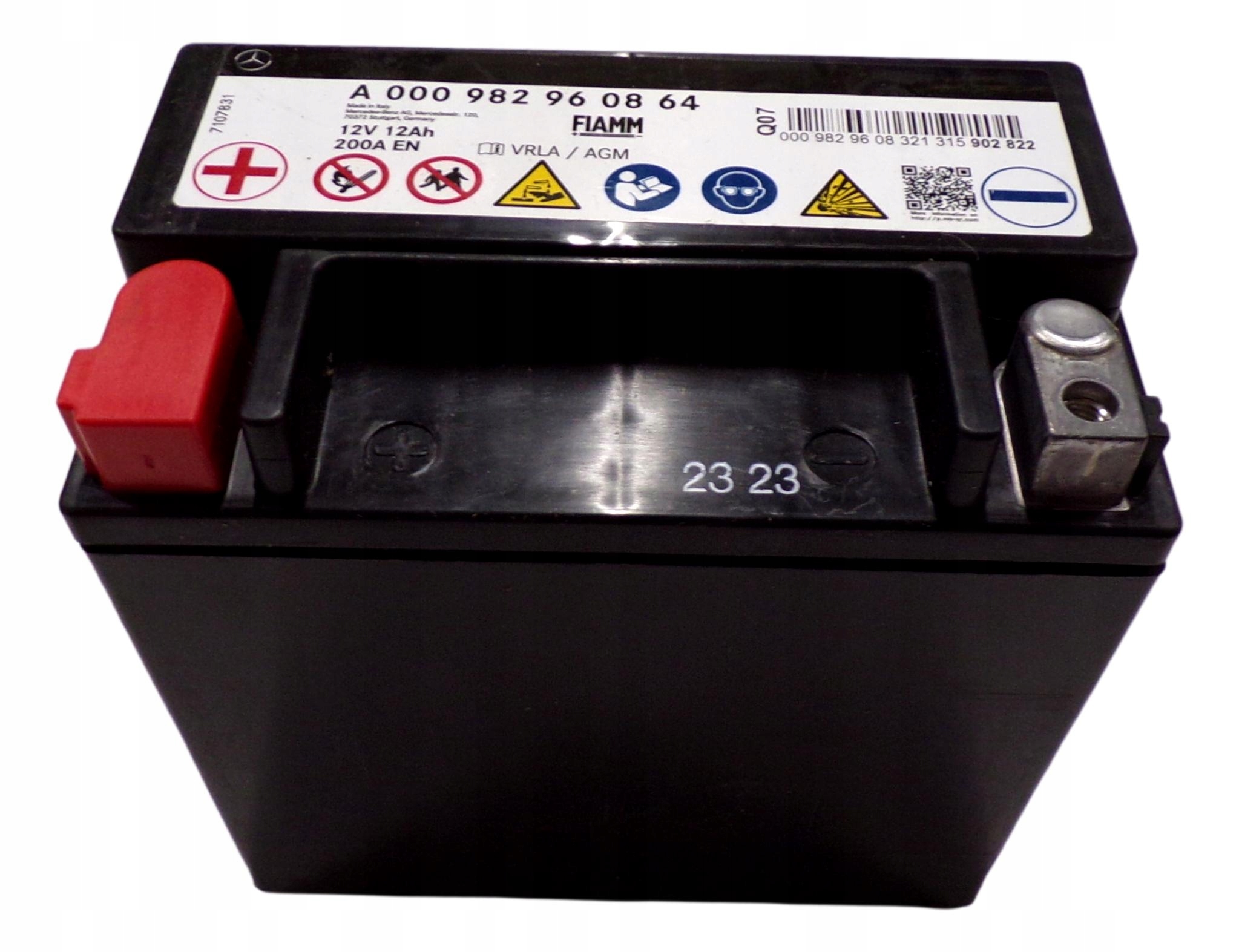 MERCEDES WIELE MODELI Akumulator dodatkowy OE 0714770921389 za 1050 ...