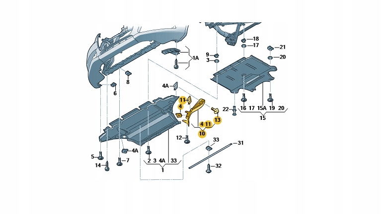 NADKOLE SPOJLER LEWY PRZÓD AUDI Q5 8R0853887B 4251145984984 za 117 ...