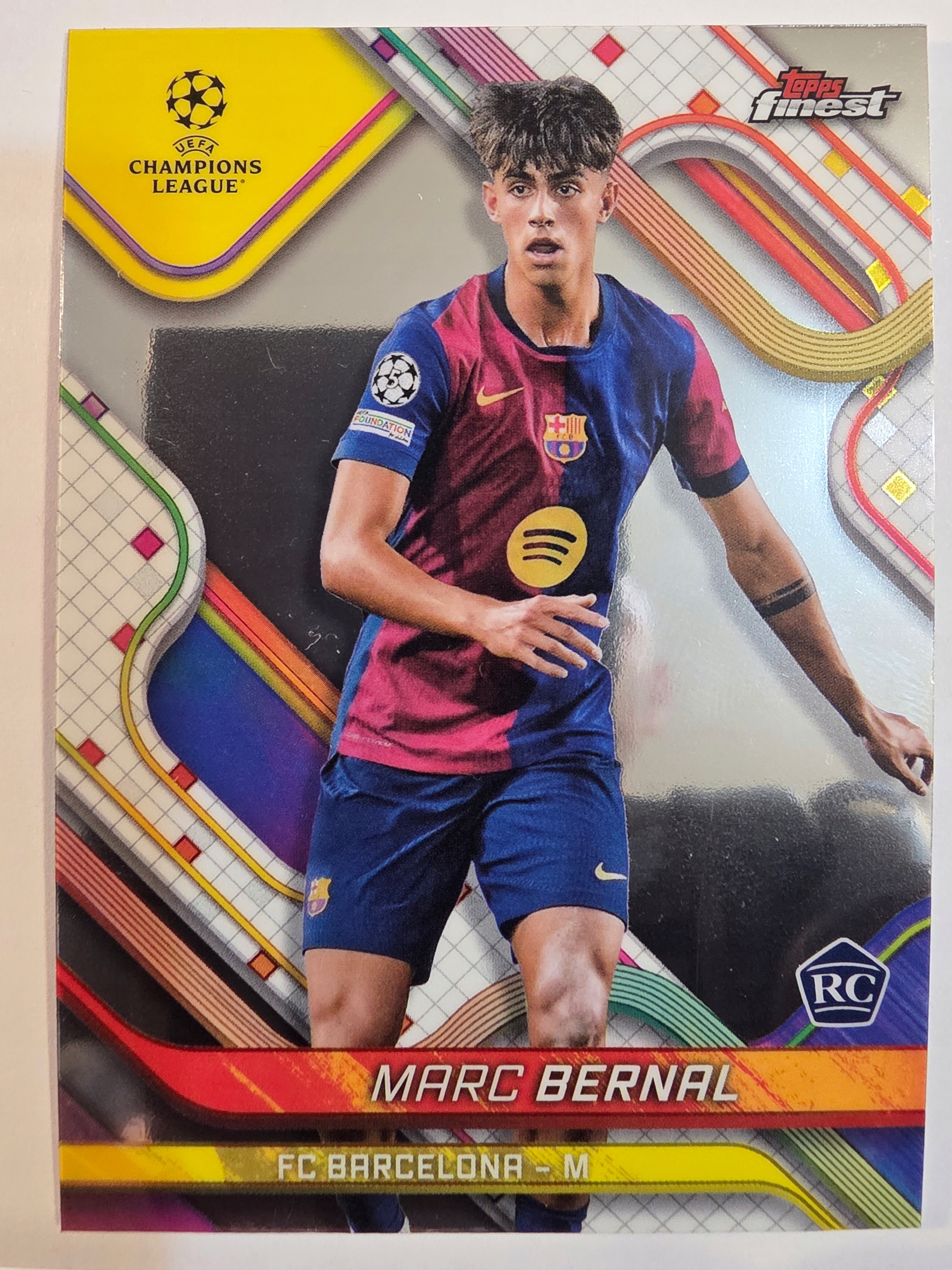 2024-25 Topps Finest Marc Bernal Fc Barcelona /A, • Ár, Vélemények ...