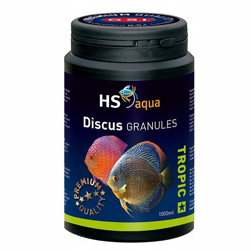 Discus granules 1000 ml 450g HS OSI (8713179302562) • Cena, Opinie ...
