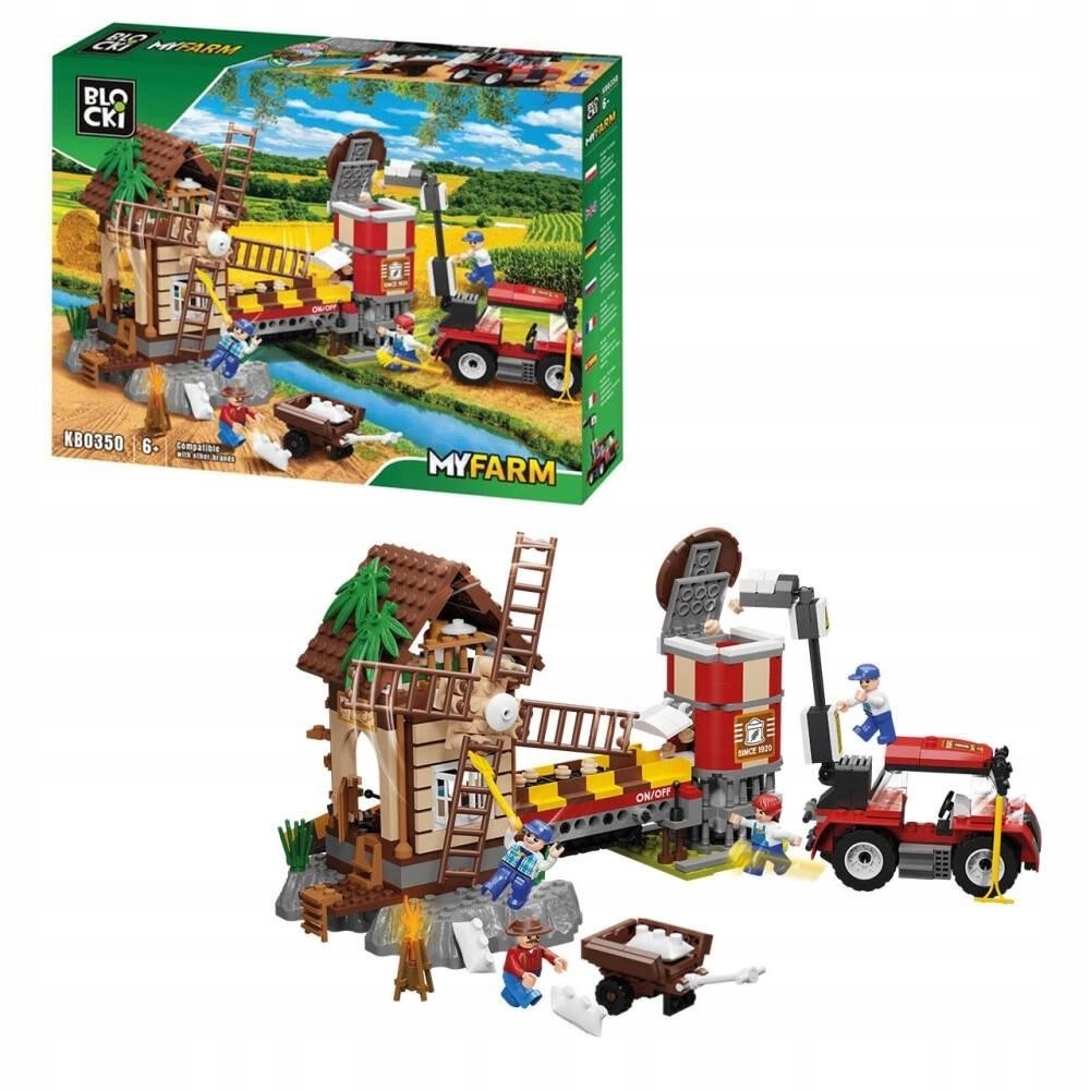 Zestaw MyFarm Młyn Klocki BLOCKI 537 elementów (6922018003504) • Cena ...