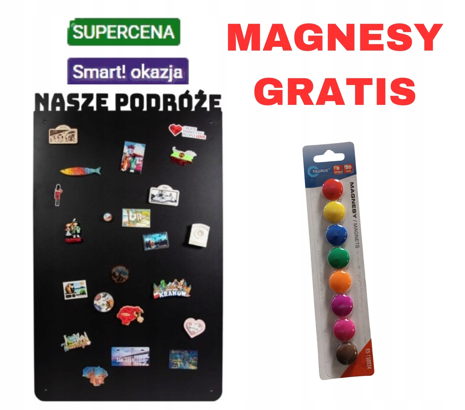 Tablica Magnetyczna z Nogami - Niska cena na Allegro