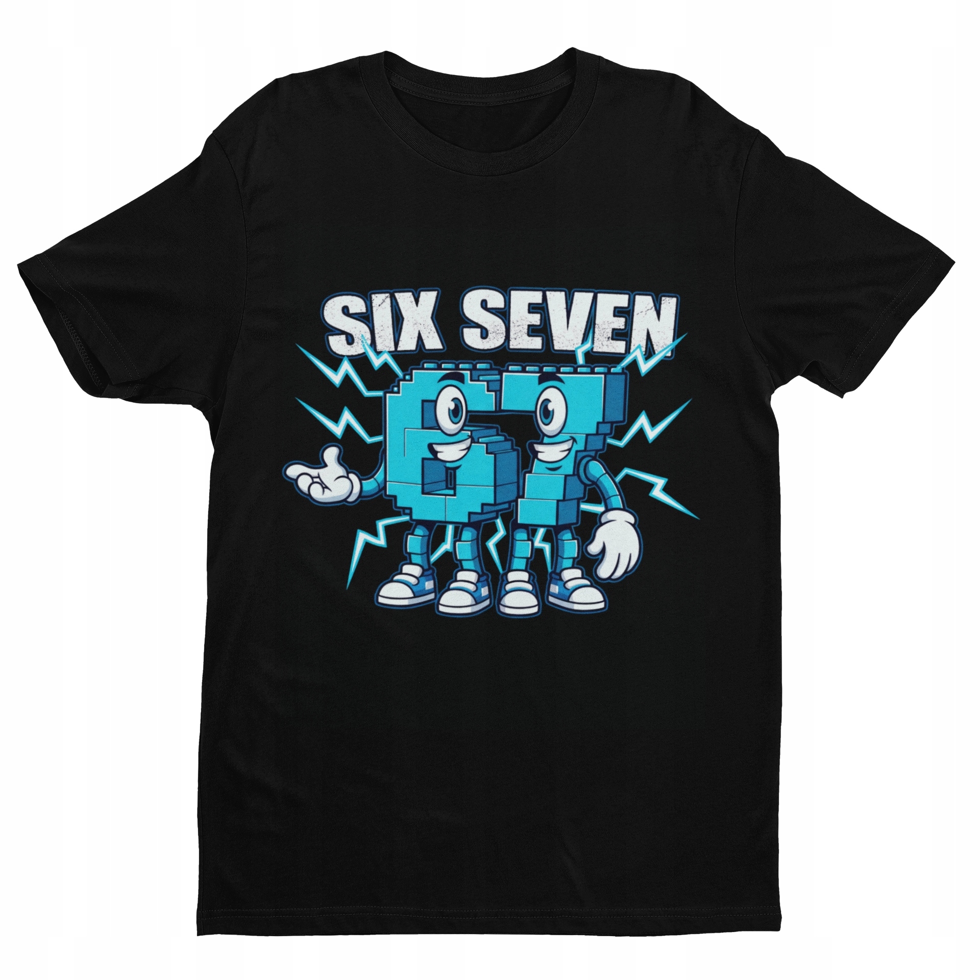 Tričko Pánské VÁNOČNÍ 67 Brain Rot Vánoce MEME MEM TIK TOK Six Seven 67 ...