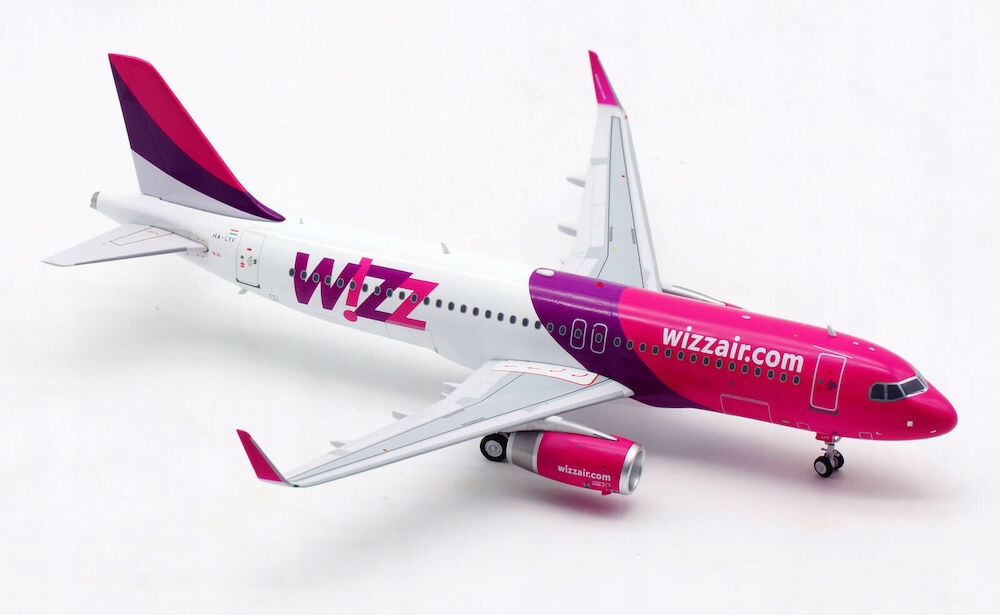 Model samolotu Airbus A320 WIZZAIR 1:200 HA-LYF 12727908934 - Allegro.pl
