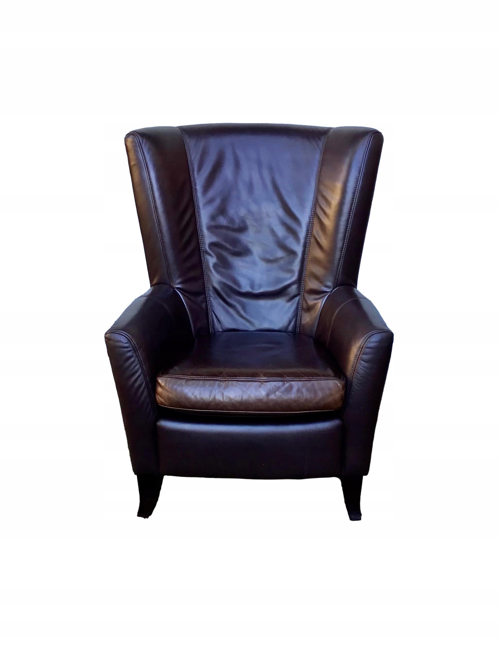 Fotel skórzany, wypoczynkowy, 2 sztuki. 12713767347 - Allegro.pl