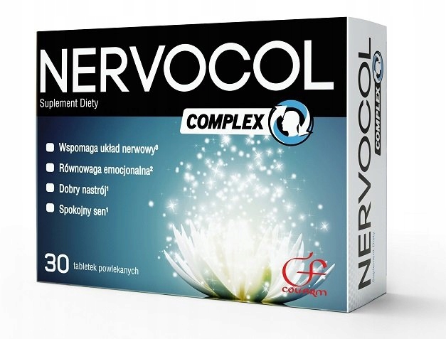 Nervocol Complex Colfarm 30 tabletek - porównaj ceny - Allegro.pl