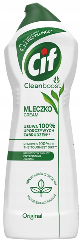 Cif Cream Mleczko do czyszczenia z mikrokryształkami Original 780 g ...