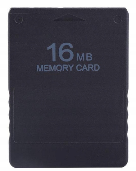 16mb Ps2 Memory Card w Karty pamięci do Sony PlayStation 2 (PS2 ...