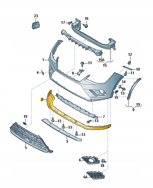 Seat Arona Spojler - Niska cena na Allegro