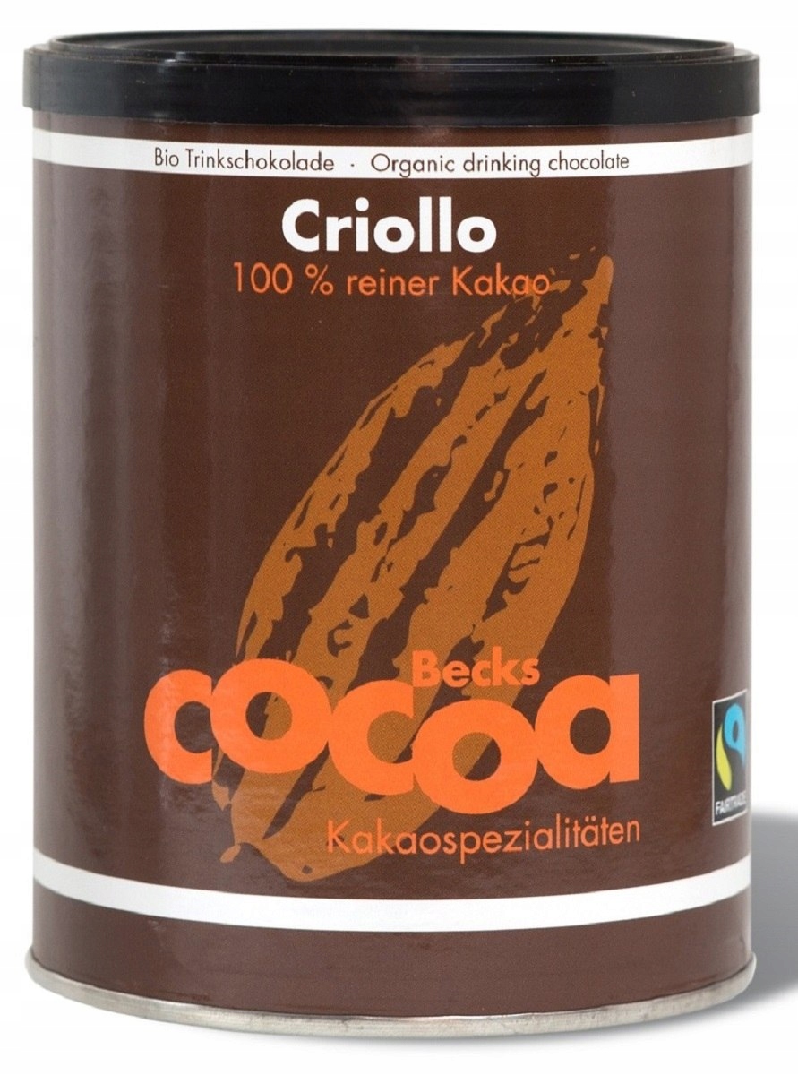 Becks Cocoa kakao Criollo w proszku Fair Trade bezglutenowe BIO 250 g ...
