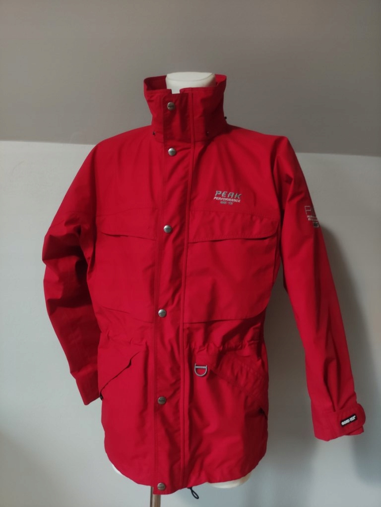 Peak Performance R&D Long kurtka trekkingowa Gore-Tex z logo męska M/L ...