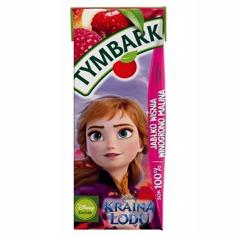 Sok Tymbark malina jabłko wiśnia winogrono 200 ml (5900334006196) • Cena, Opinie • Soki ...