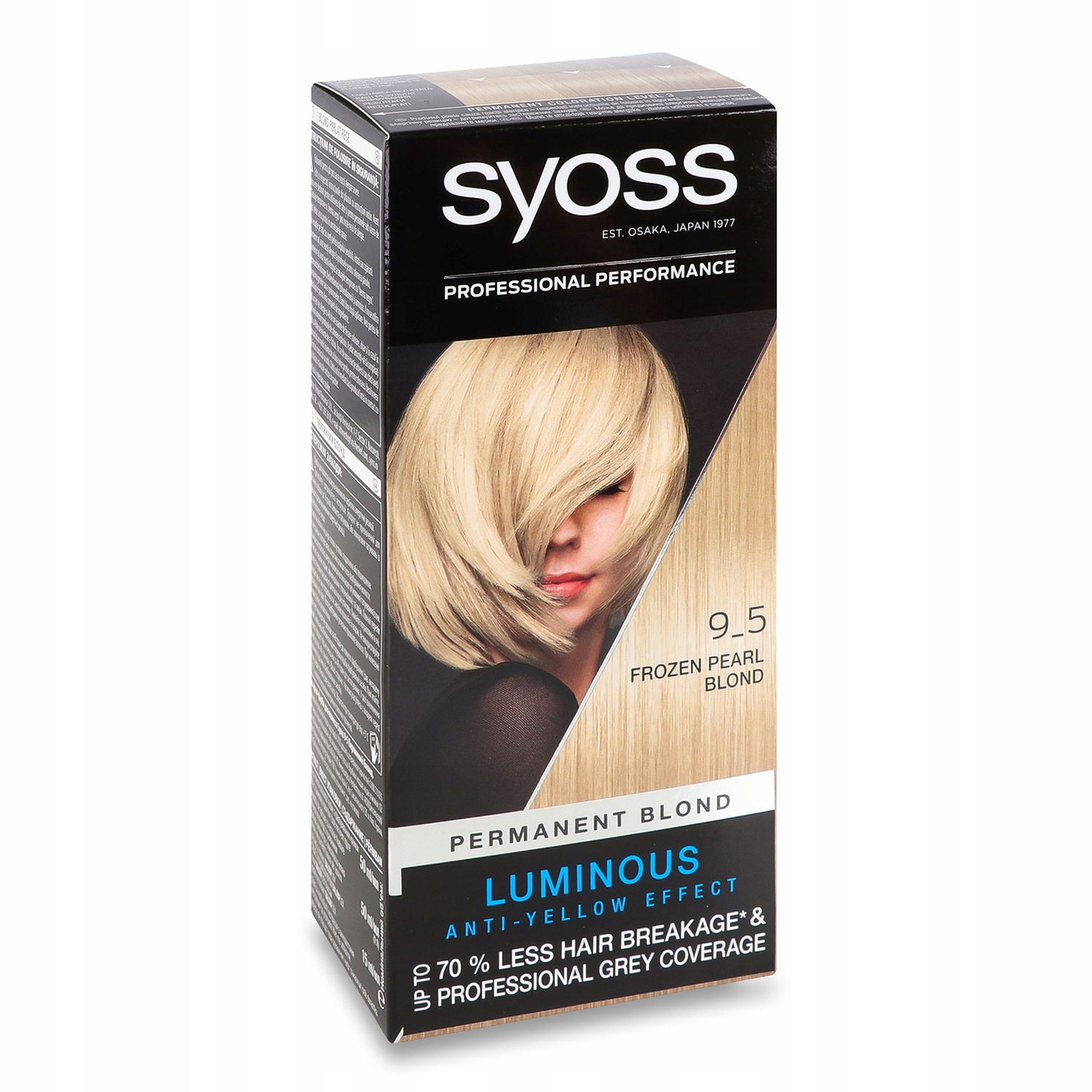 Syoss Color Kremowa farba do włosów Trwała 9-5 Perłowy Blond 115 ml 16731267584 - Allegro.pl