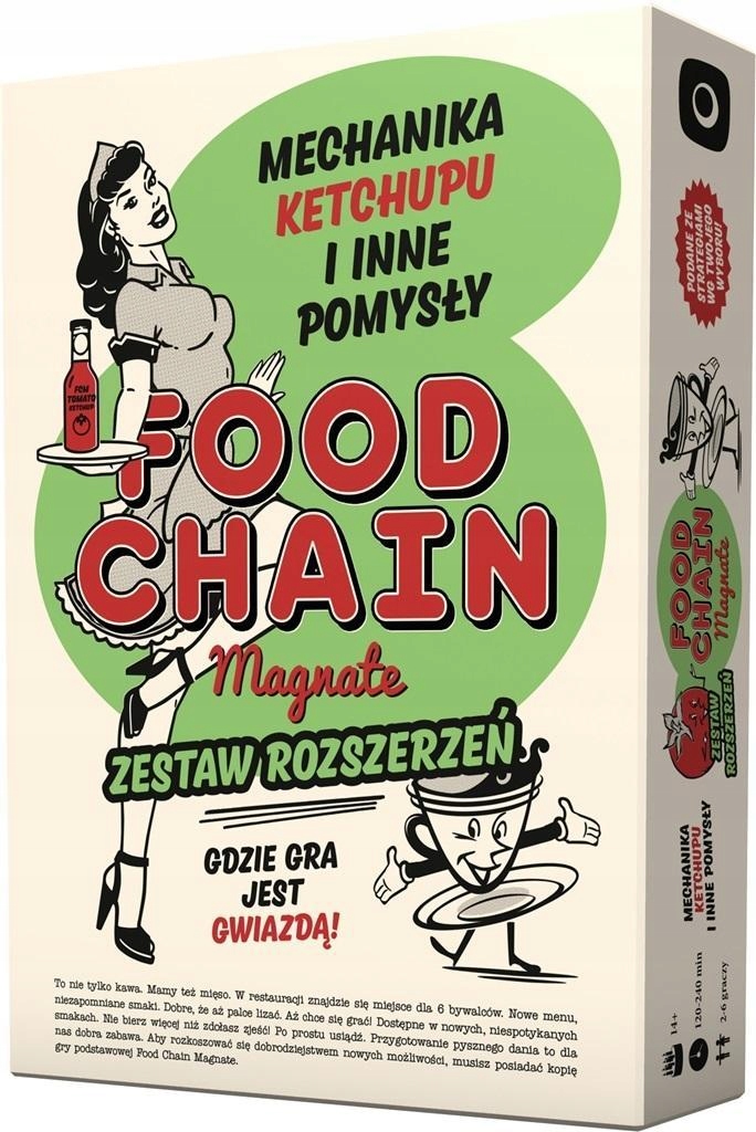 FOOD CHAIN MAGNATE: MECHANIKA KETCHUPU... PORTAL - Stan: Nowy 378.46PLN ...