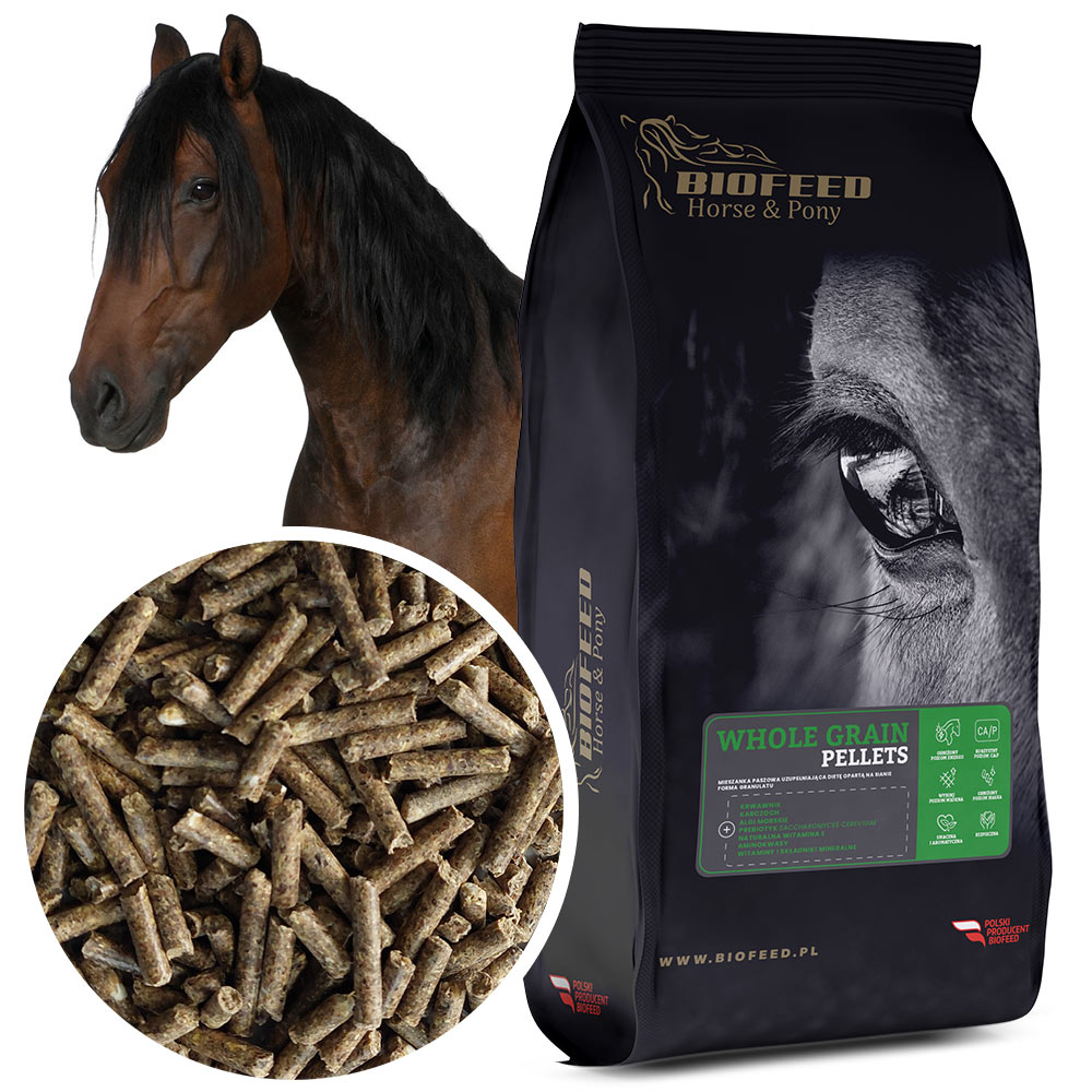 Granulat dla koni pasza BIOFEED pełne ziarno 25kg - 4441032324 ... Granulat dla koni pasza BIOFEED pełne ziarno 25kg - 4441032324 ...