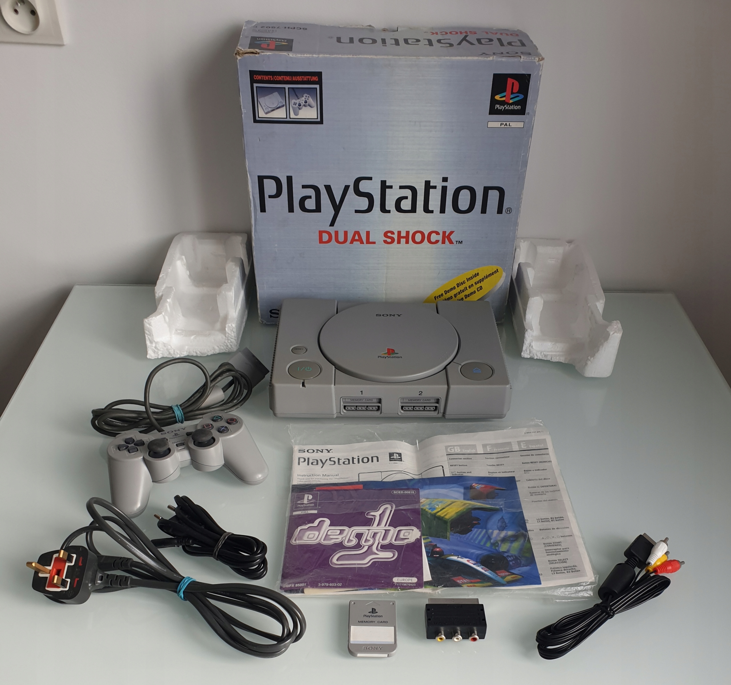 Konsola Sony PlayStation PSX PS1 SCPH7502 Pudełko | Tyczyn | Kup teraz ...