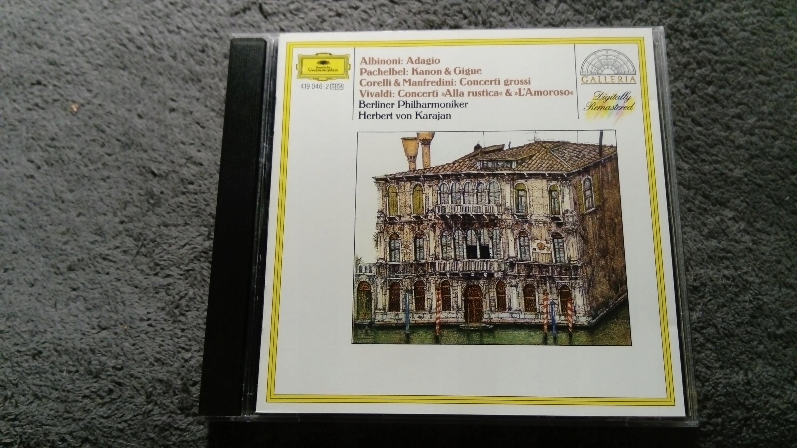 Albinoni Adagio Pachelbel Canon And Gigue Corelli And Manfredini ...