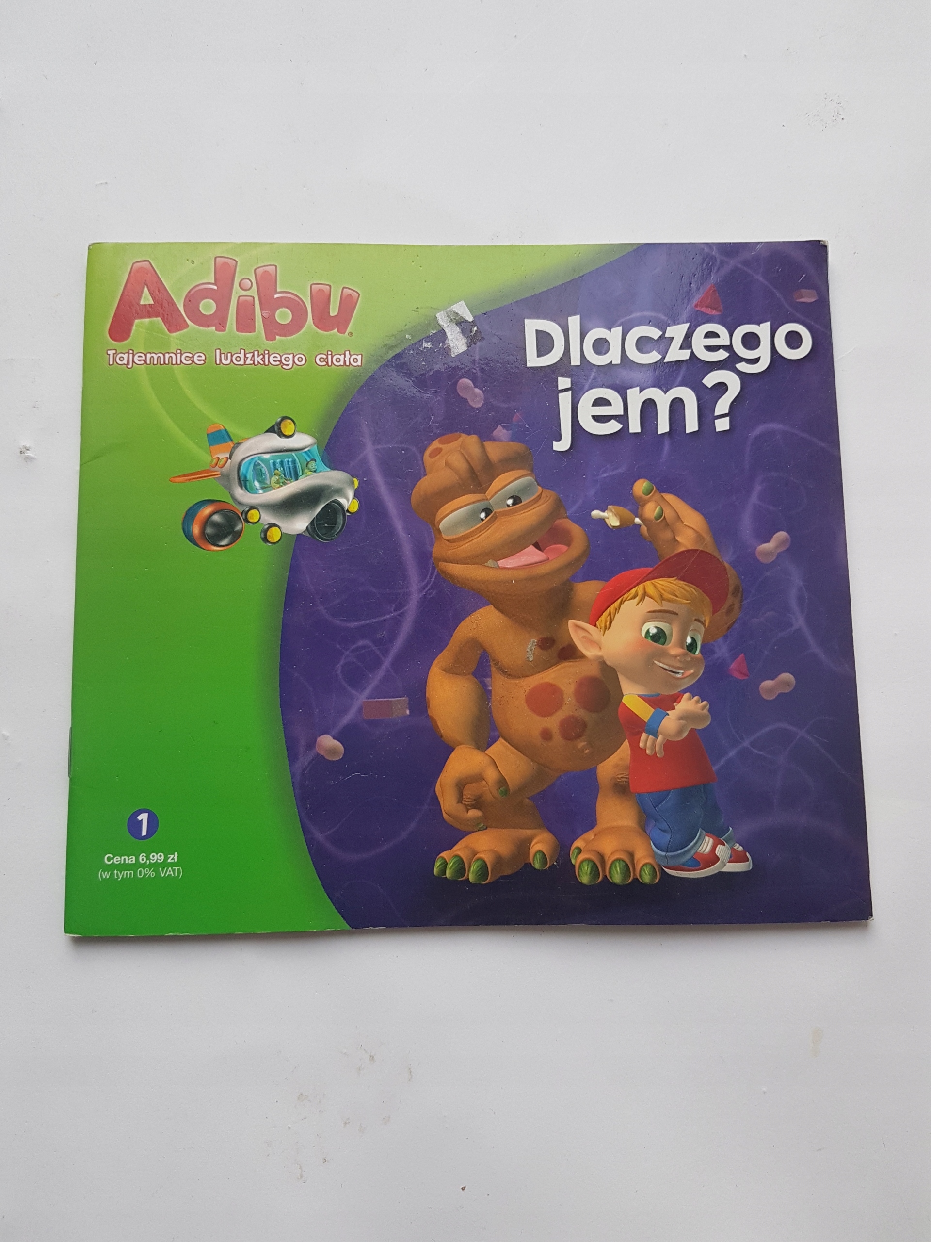 Dlaczego jem? Adibu, tajemnice ludzkiego ciała Minimini adaptacja ...