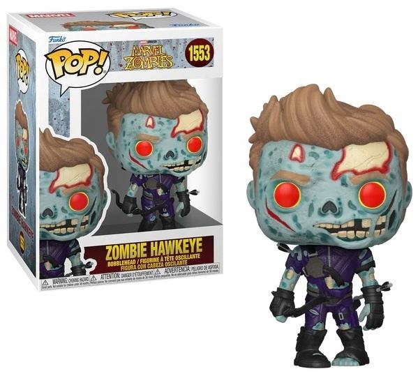 Marvel Zombies Funko POP Zombie Hawkeye (Hawk Eye), (889698866491 ...