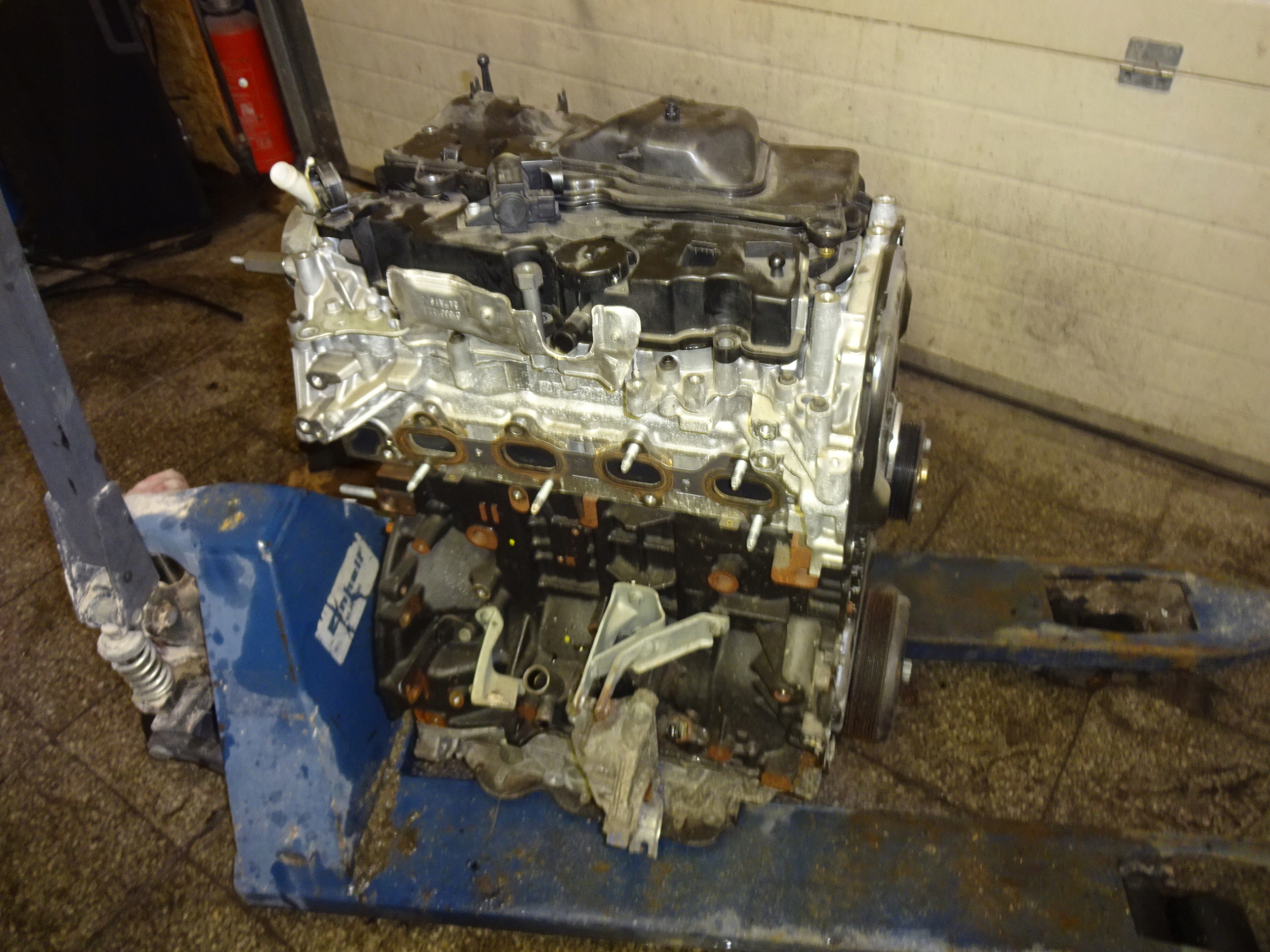 Silnik 20 tys km! blok słupek 2.3 dci master m9t f 716 m9tf716 m9t716 ...