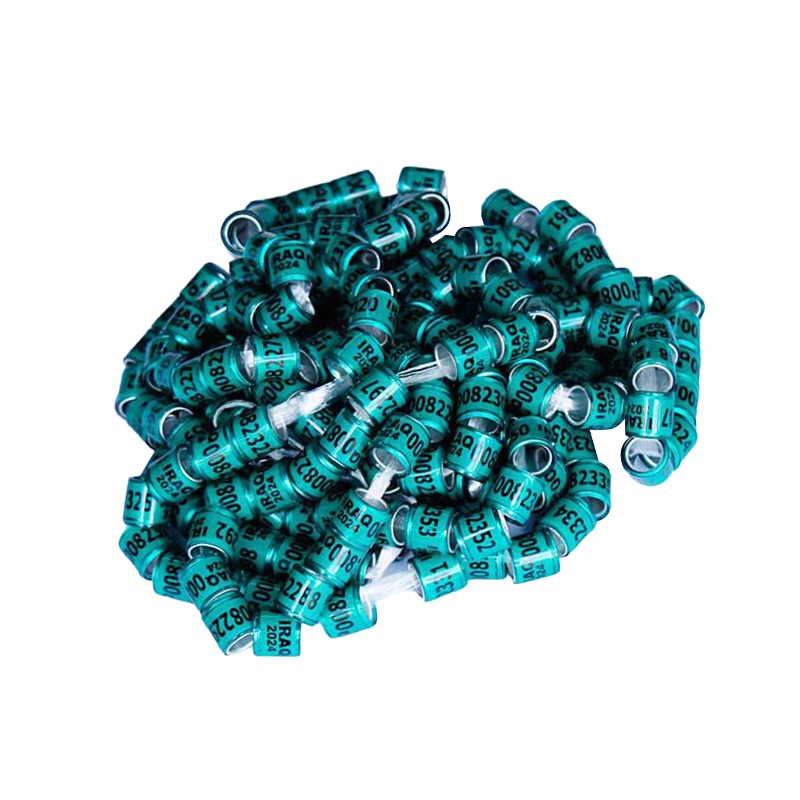 100 kusů Pigeon Foot s 2024 Identification Green za 233 Kč - Allegro