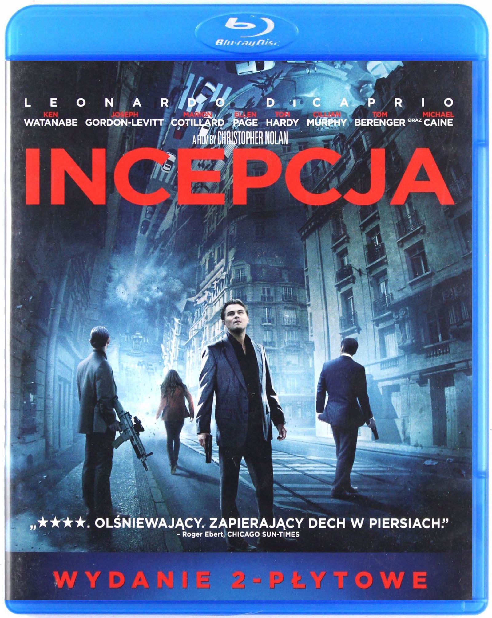 INCEPCJA płyta Blu-ray • Cena, Opinie - Allegro