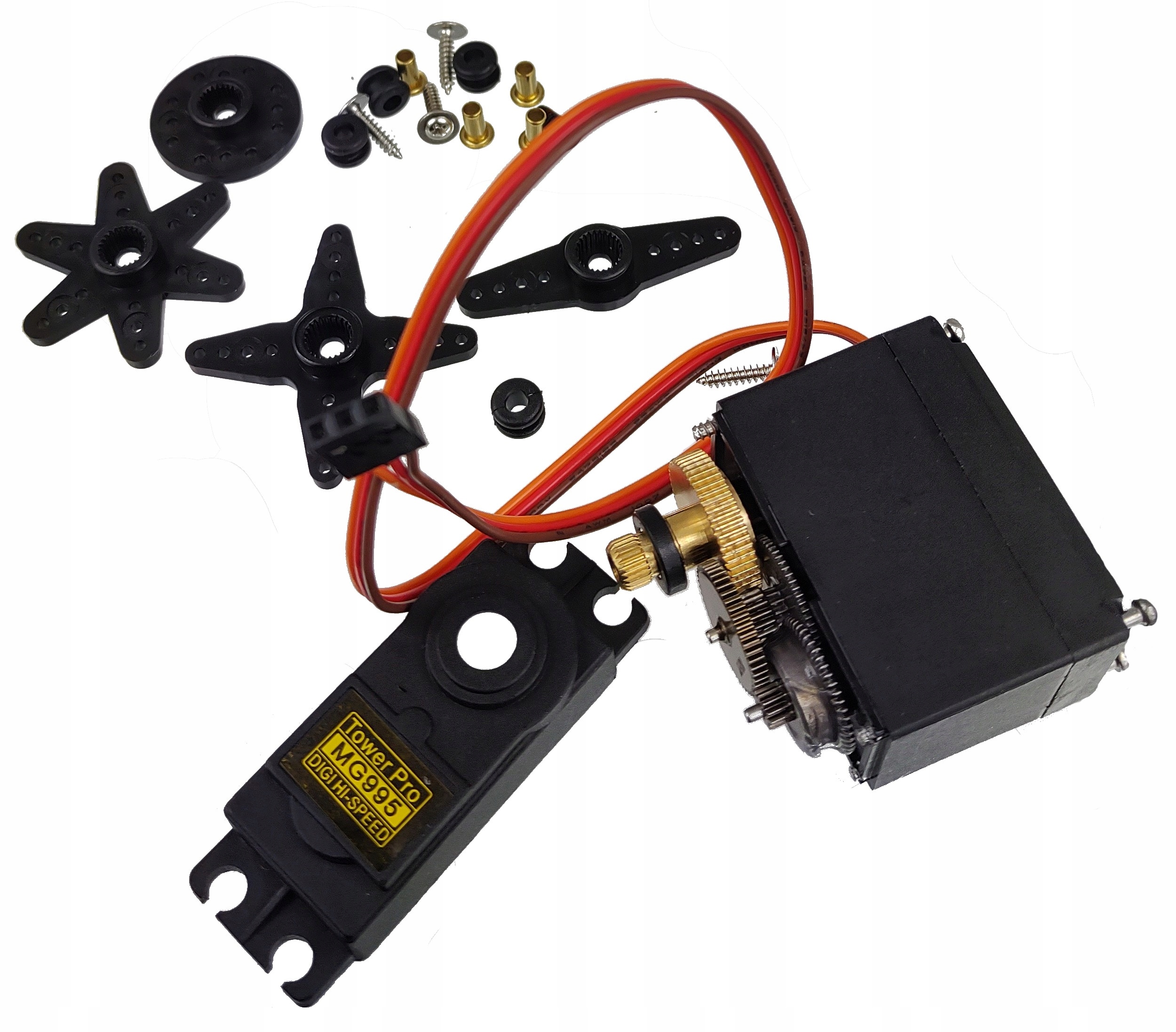 Serwomechanizm MG995 servo serwo metalowe zębatki - Sklep, Opinie, Cena ... Serwomechanizm MG995 servo serwo metalowe zębatki - Sklep, Opinie, Cena ...