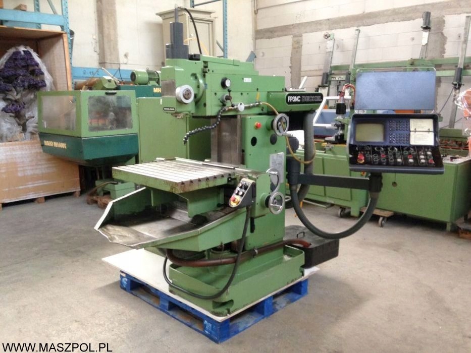 Frezarka narzedziowa DECKEL FP 3 NC SUPER STAN • Cena, Opinie - Allegro